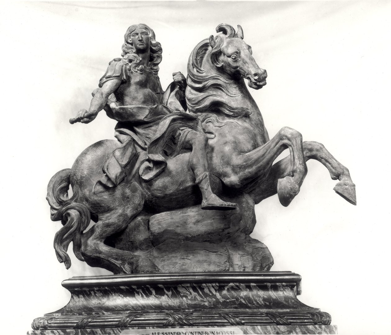 Model for the Monument to Louis XIV by Gian Lorenzo Bernini