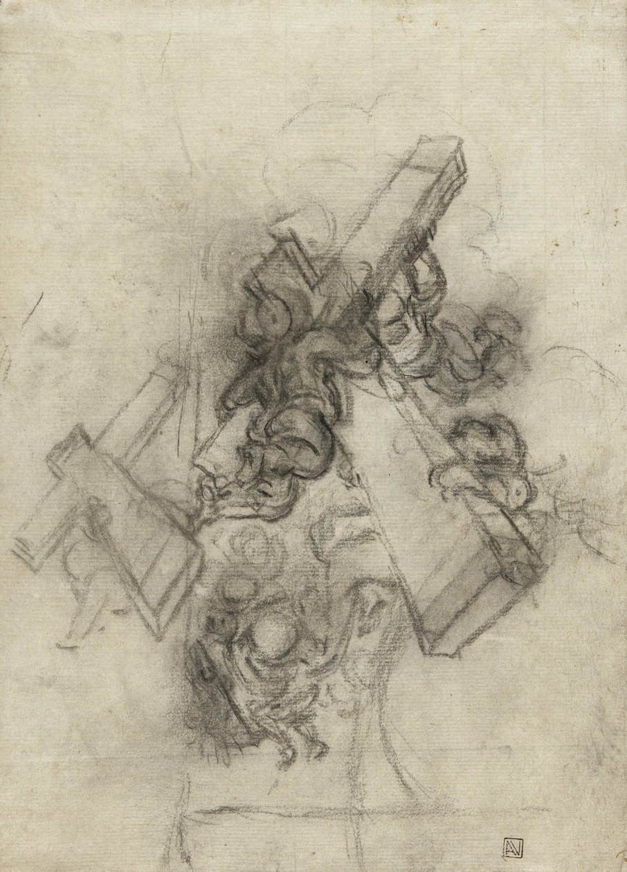 Putti Carrying the Cross by Gian Lorenzo Bernini