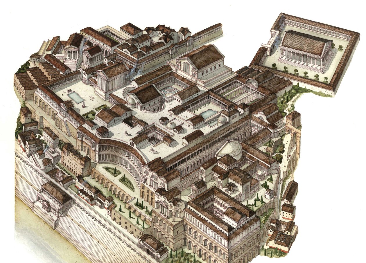 Ancient Roman Emperors Palace