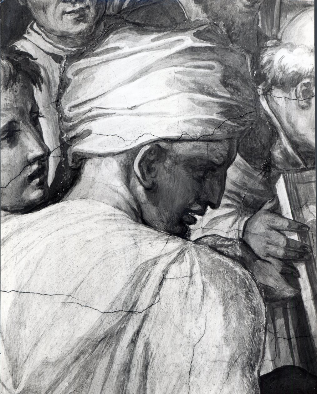 Portrait of Luca della Robbia in the Sala di Cosimo il Vecchio