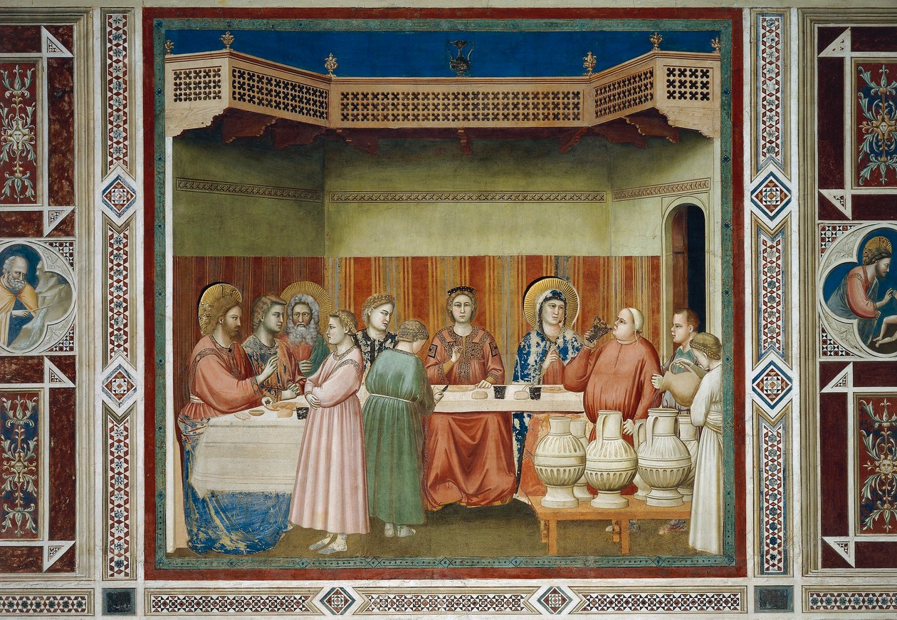 The Wedding of Cana (detail) by Giotto (c.1266 1337)