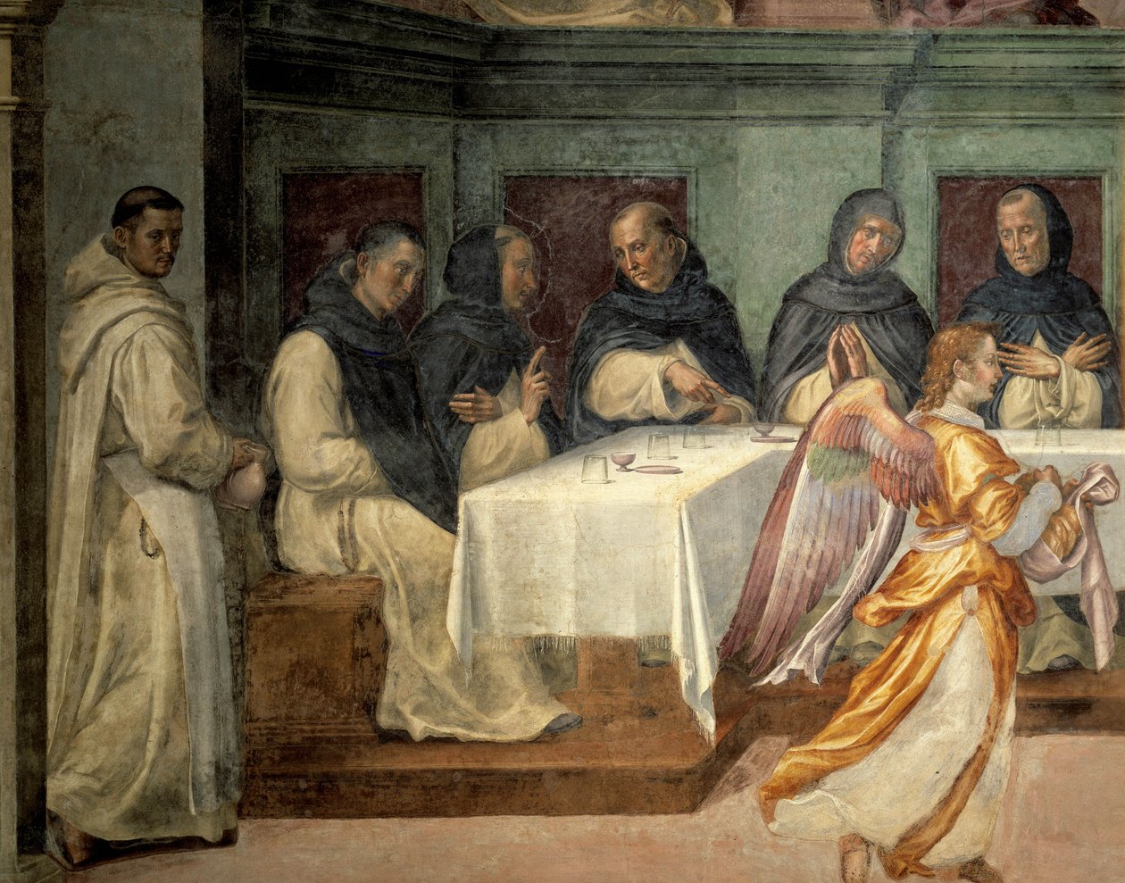 The Last Supper by Giovanni Antonio Sogliani: Fine art print