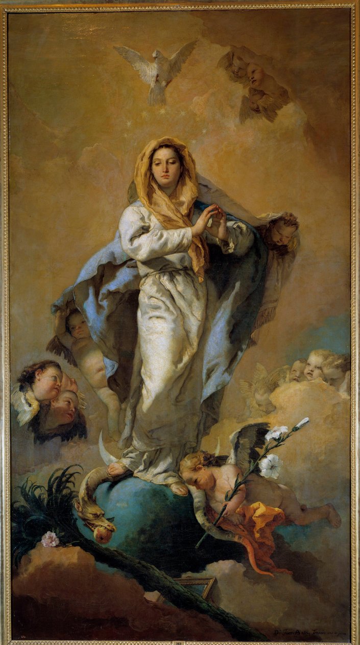 The Immaculate Conception by Giovanni-Battista Tiepolo