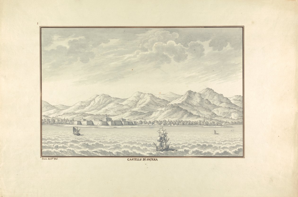 Castello di Smirna by Giovanni Battista Borra