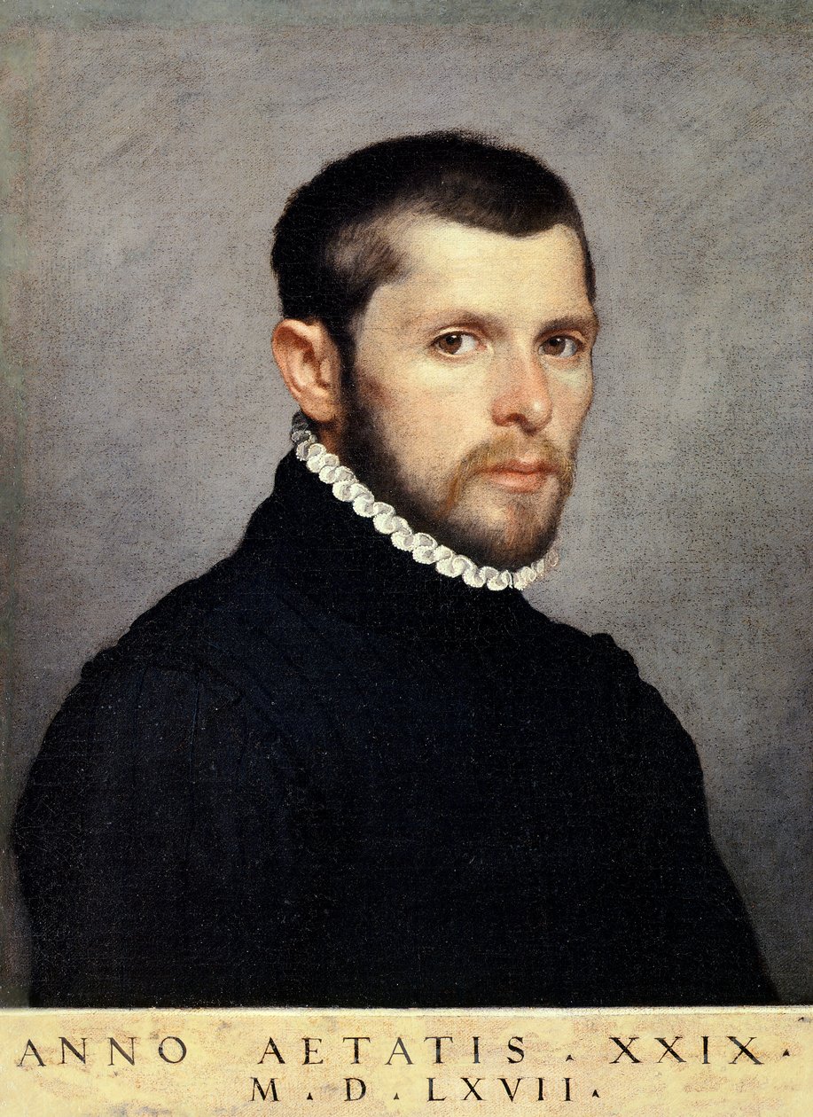 Portrait of Young Man by Giovanni Battista Moroni
