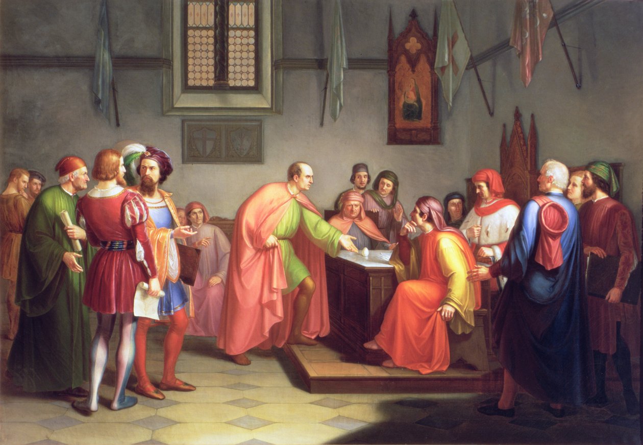 The Florentine Architect Brunelleschi Proves His Theory on the ...