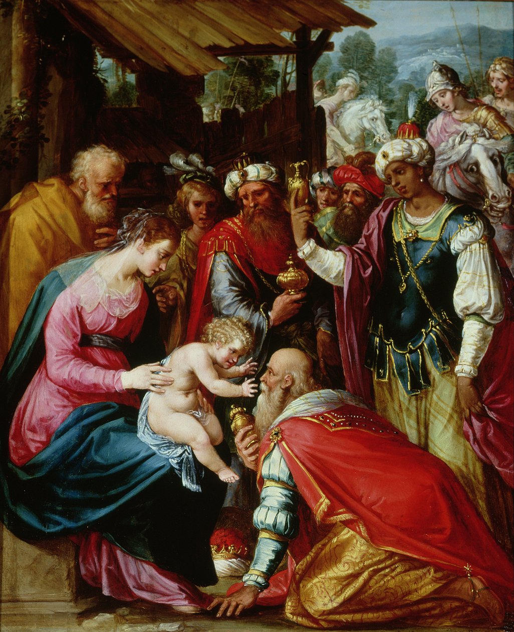 The Adoration of the Magi by Giuseppe Cesari