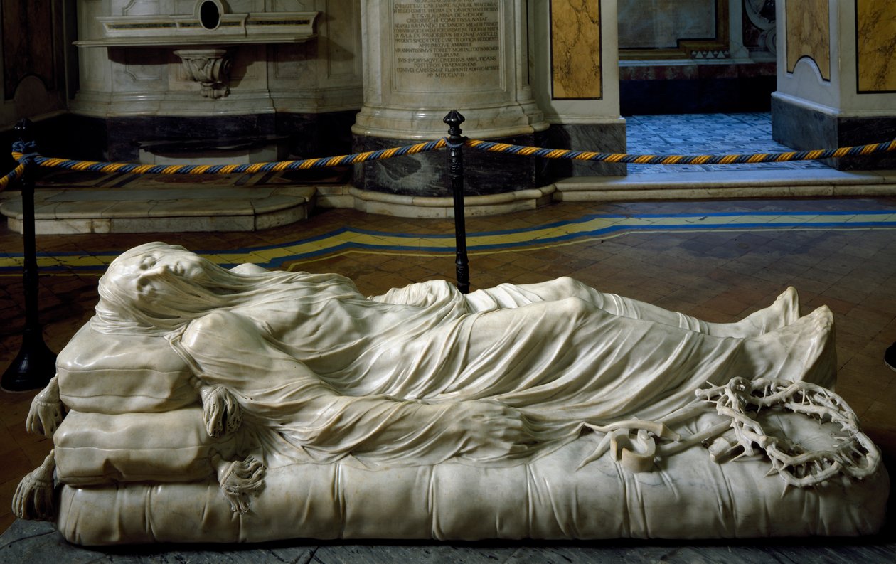 The Veiled Christ by Giuseppe Sanmartino: Fine art print