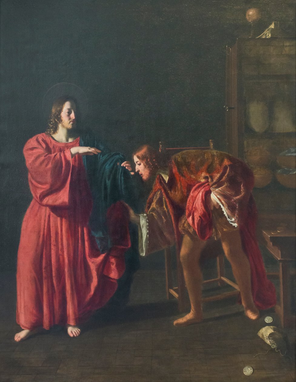 Calling of Saint Matthew by Guido Cagnacci: Fine art print