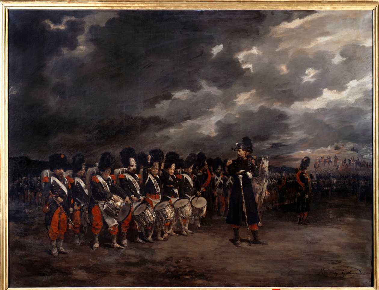 A drummer of the Imperial Guard by Guillaume Regamey