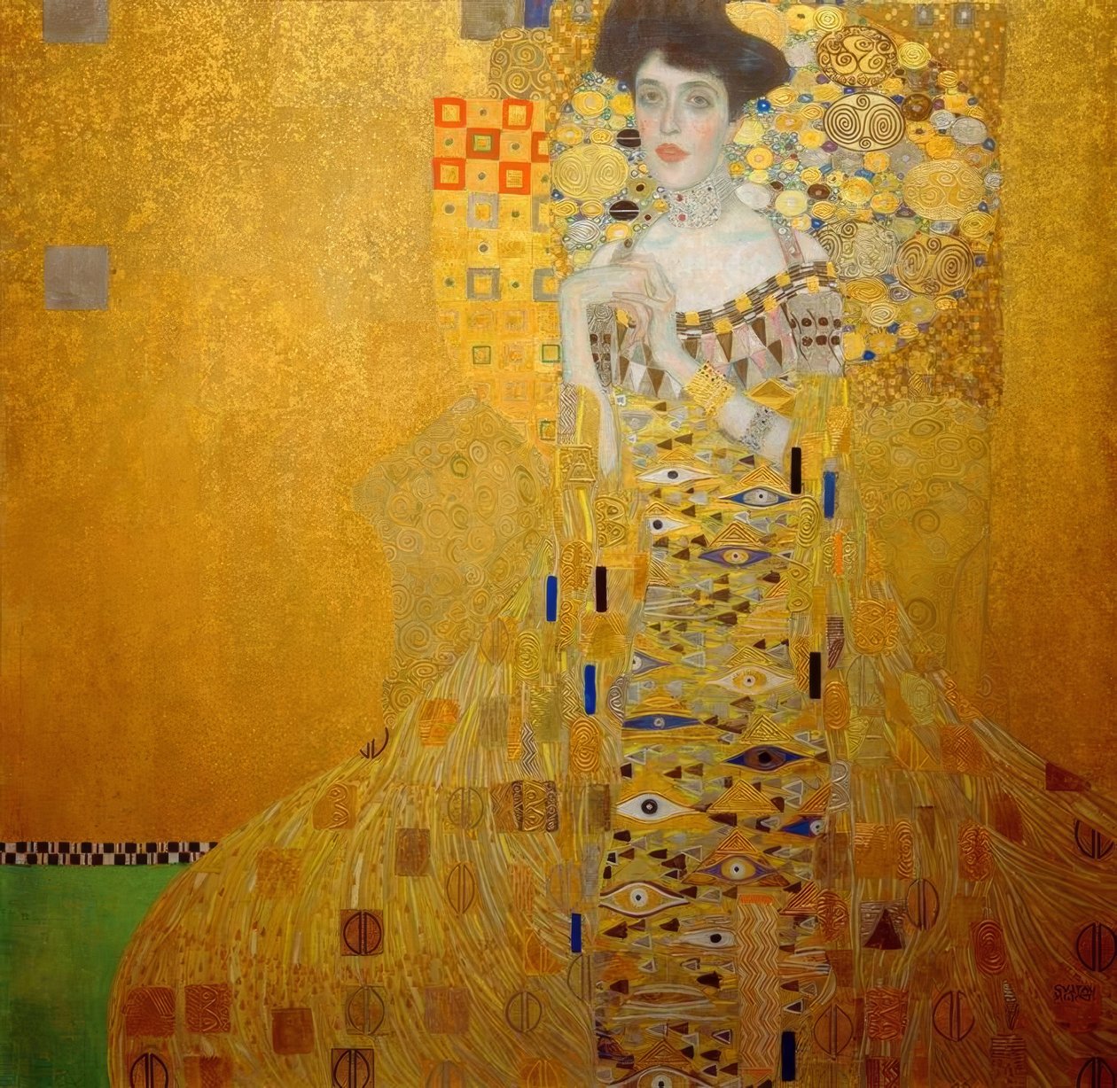 Portrait of Adele Bloch-Bauer I by Gustav Klimt