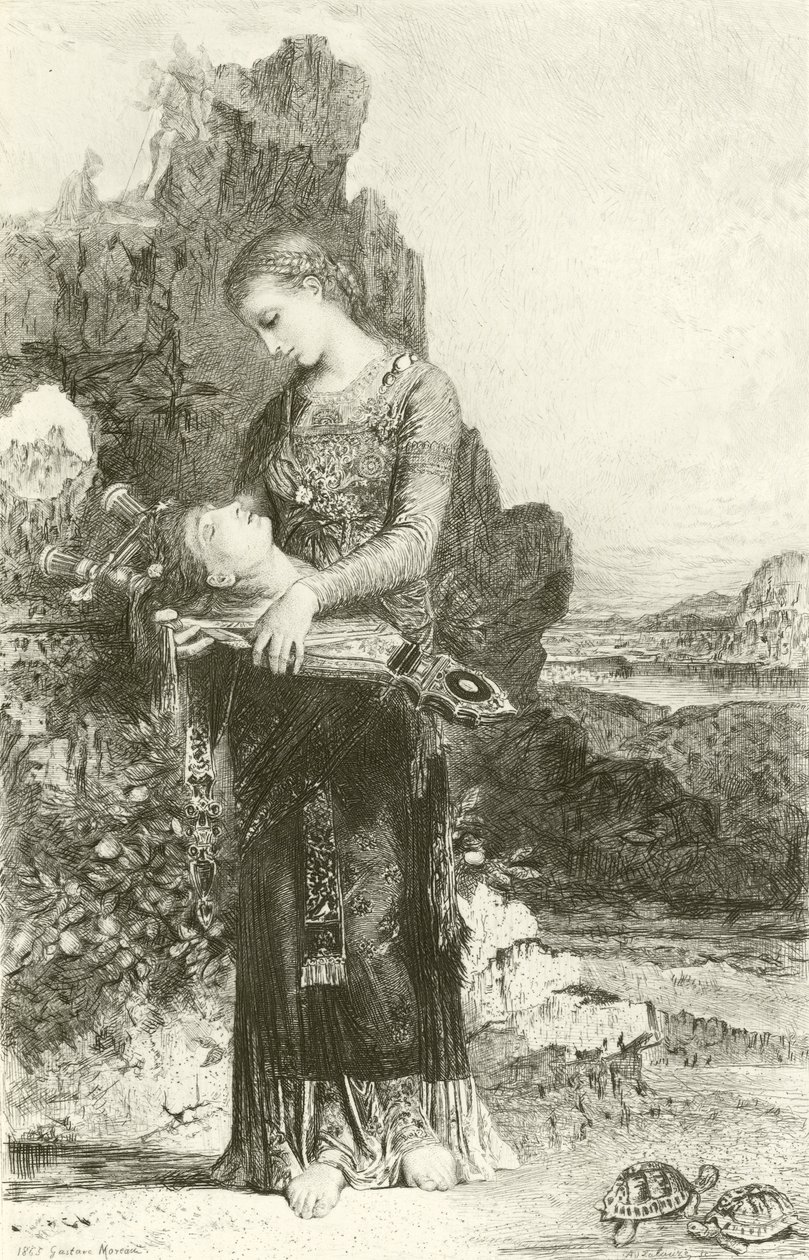 Orpheus by Gustave Moreau: Highest-quality art reproduction