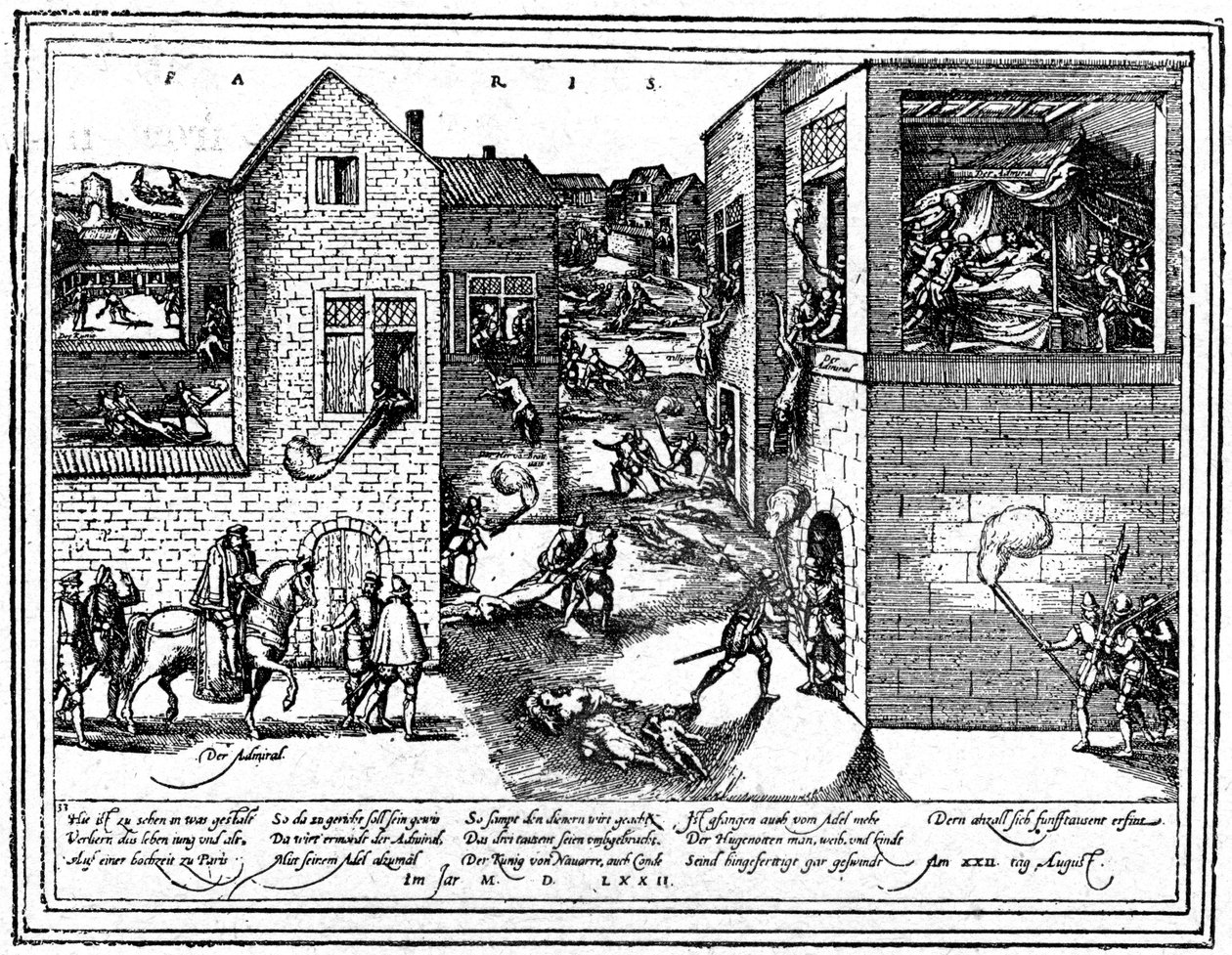 The St Bartholomews Day massacre by Gustave Demoulin