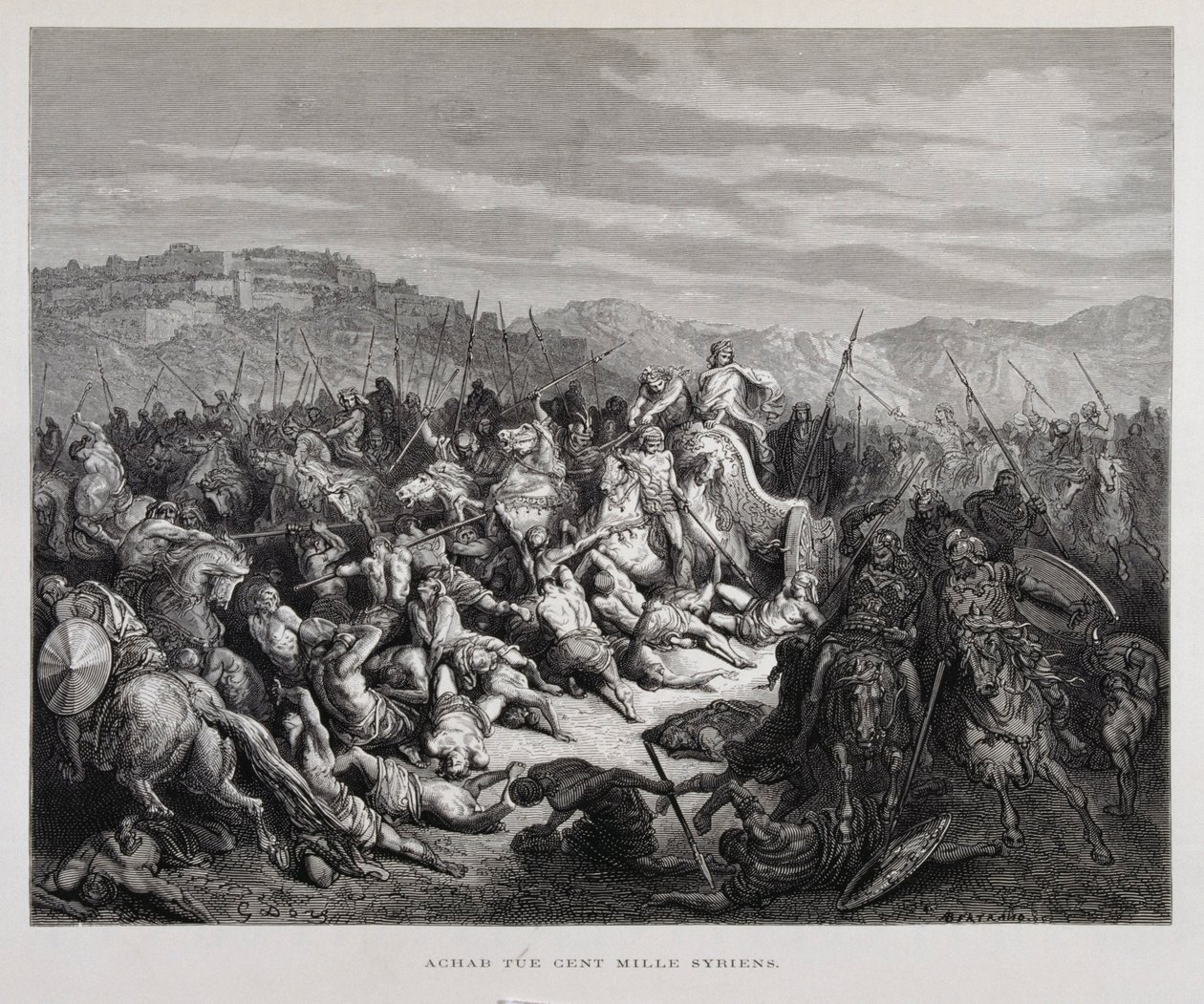 Ahab Fights the Assyrians at the Battle of Qarqar