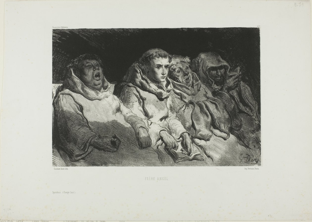 Brother Angel by Gustave Dore: Buy fine art print