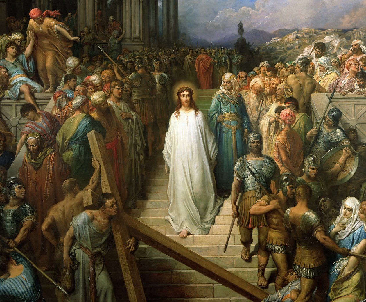 Christ Leaving the Praetorium, Between 1874 and 1880