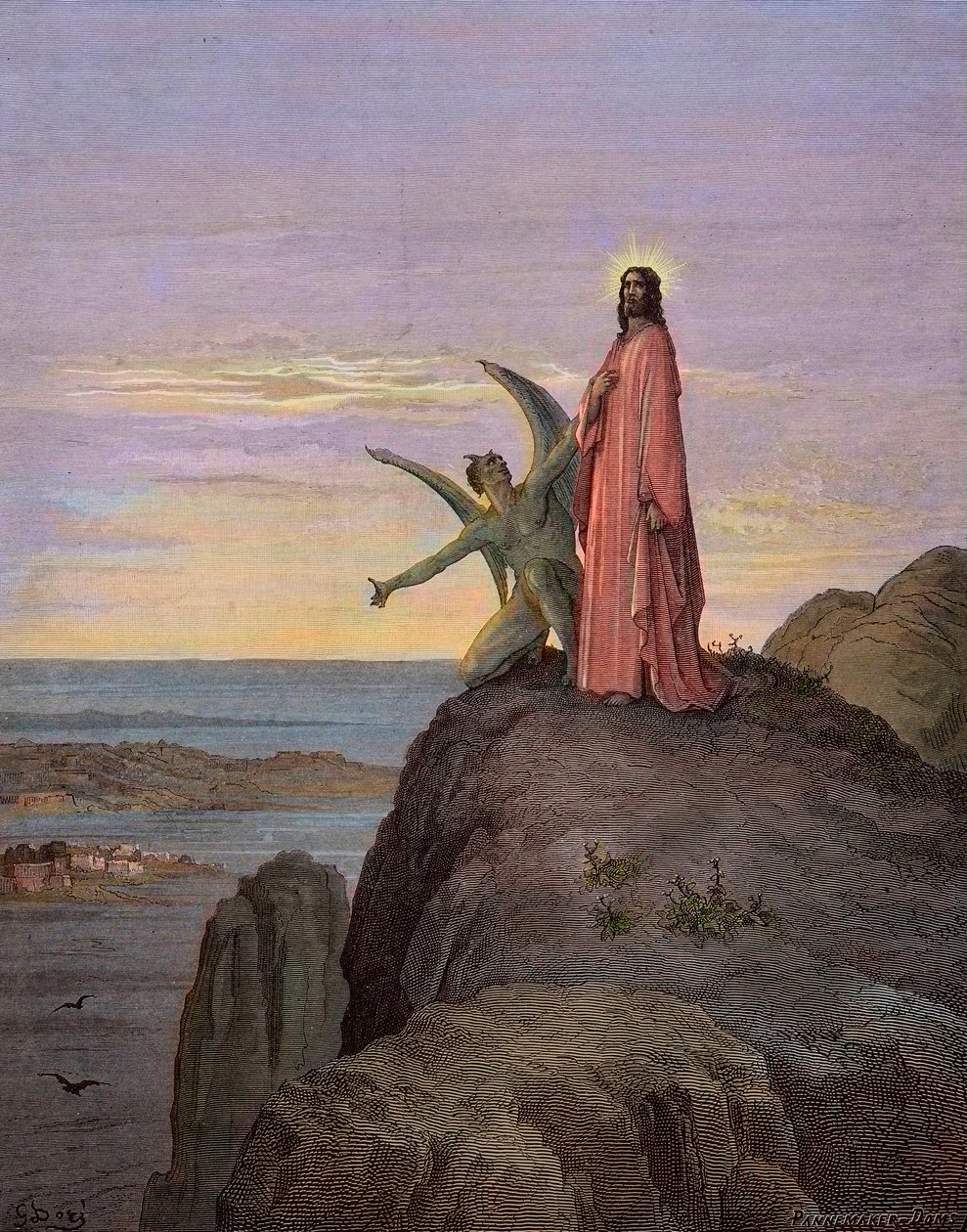 Pictures Of The Devil And Jesus