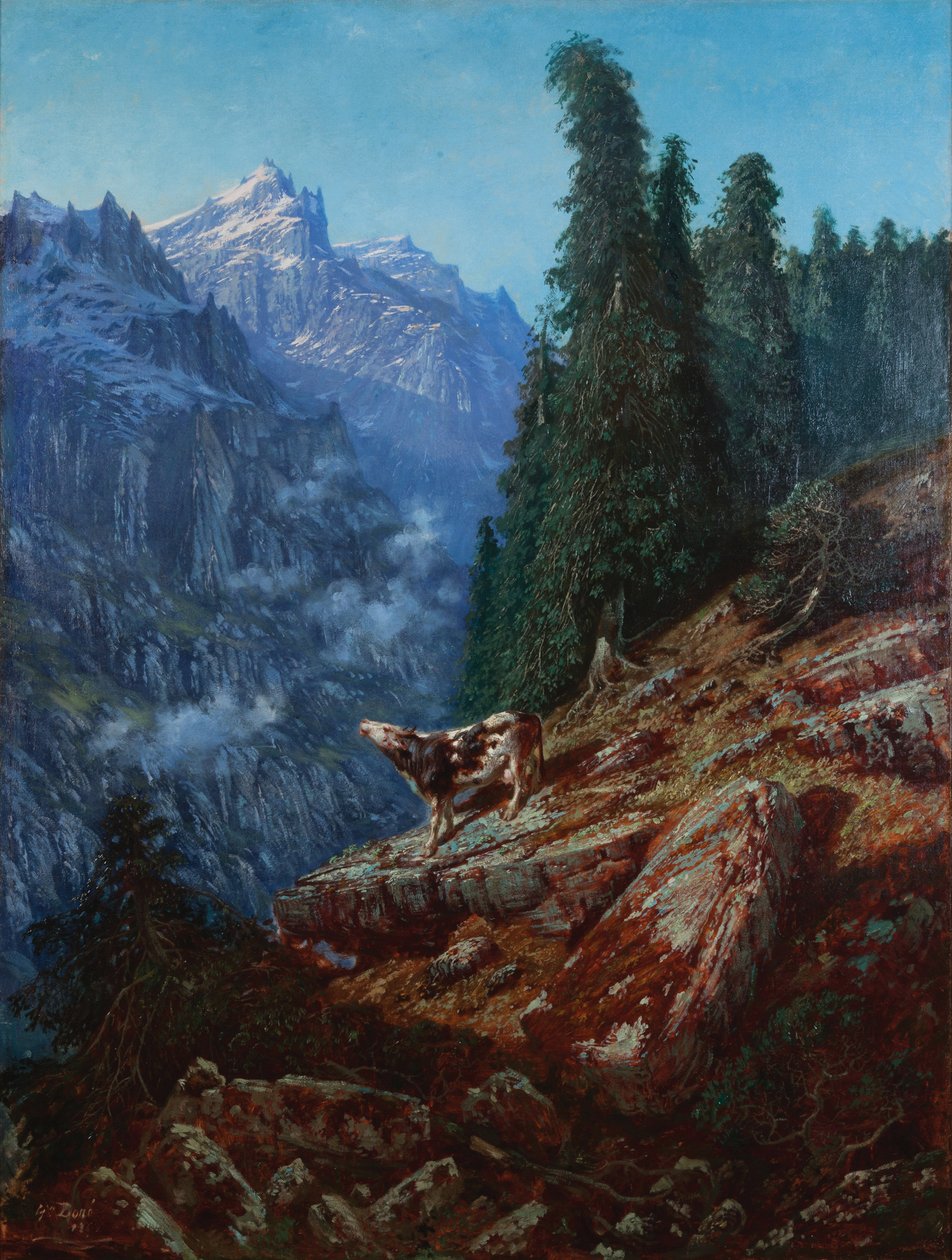 The Lost Cow by Gustave Dore: Buy fine art print