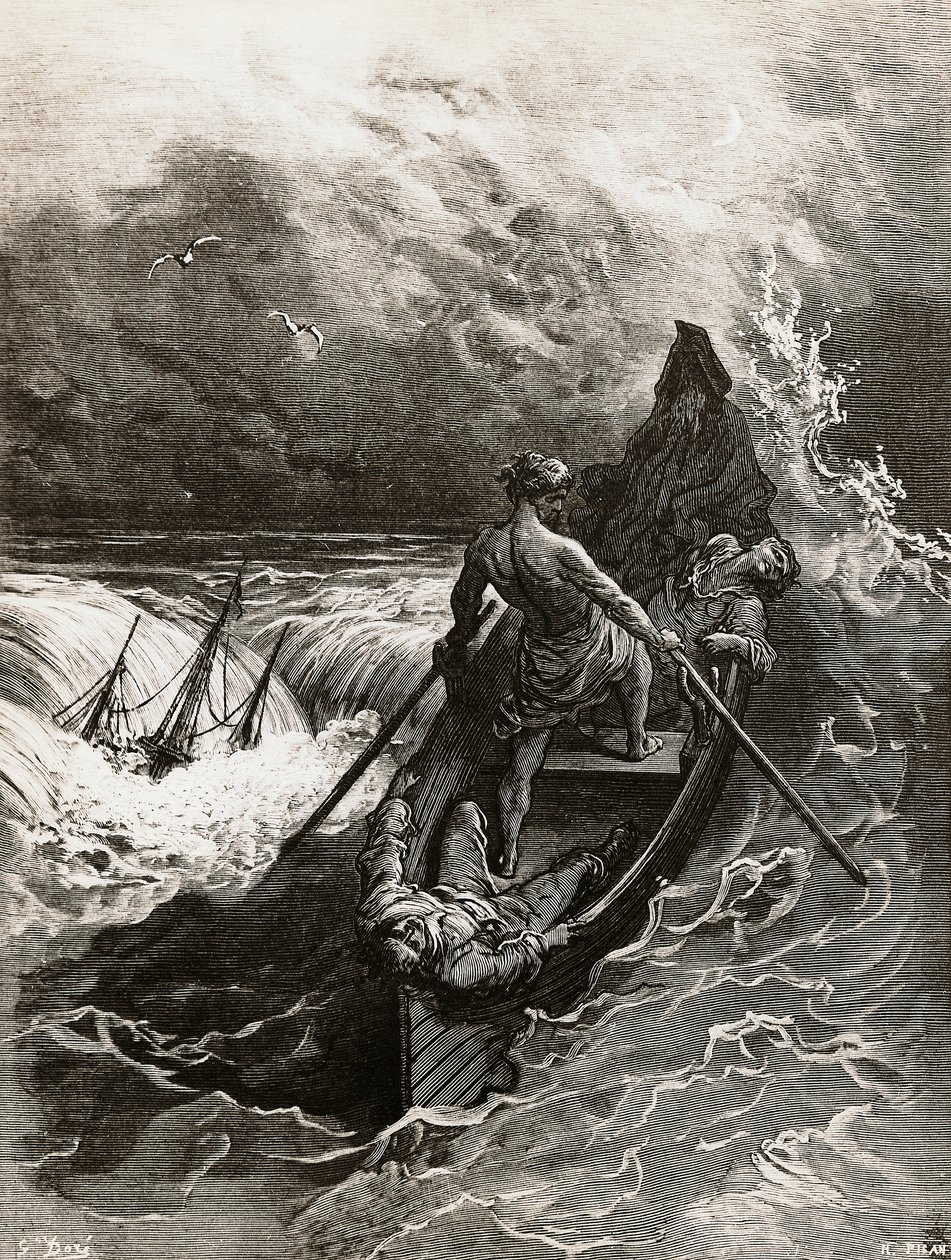 The mariner, from the Rime of the Ancient Mariner