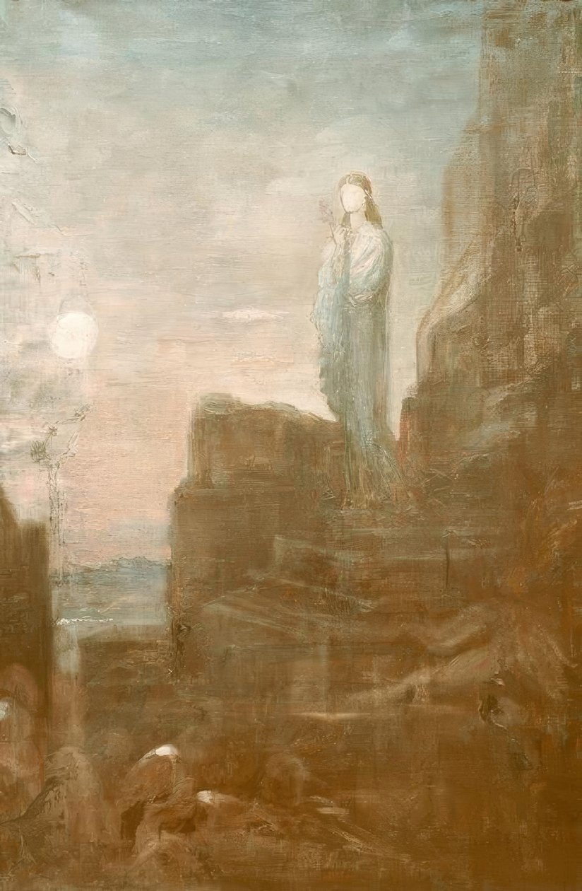 Helen on the Ramparts of Troy by Gustave Moreau
