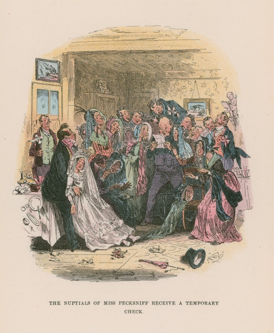 Illustration for Martin Chuzzlewit by Hablot Knight Browne