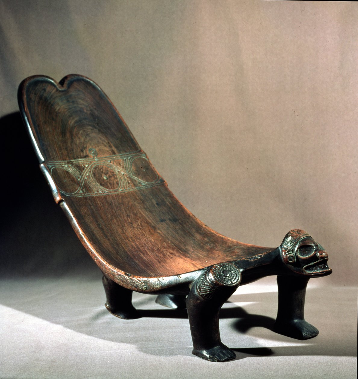 Duho Ceremonial Seat, Taino, Republic of Haiti, 15th century