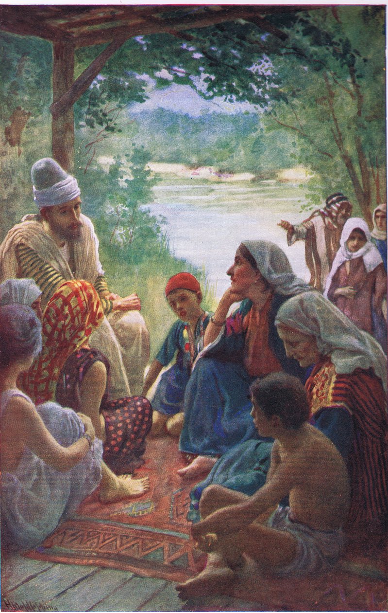 Conversion of Lydia, illustration from 'Pictures That Teach The Crown ...