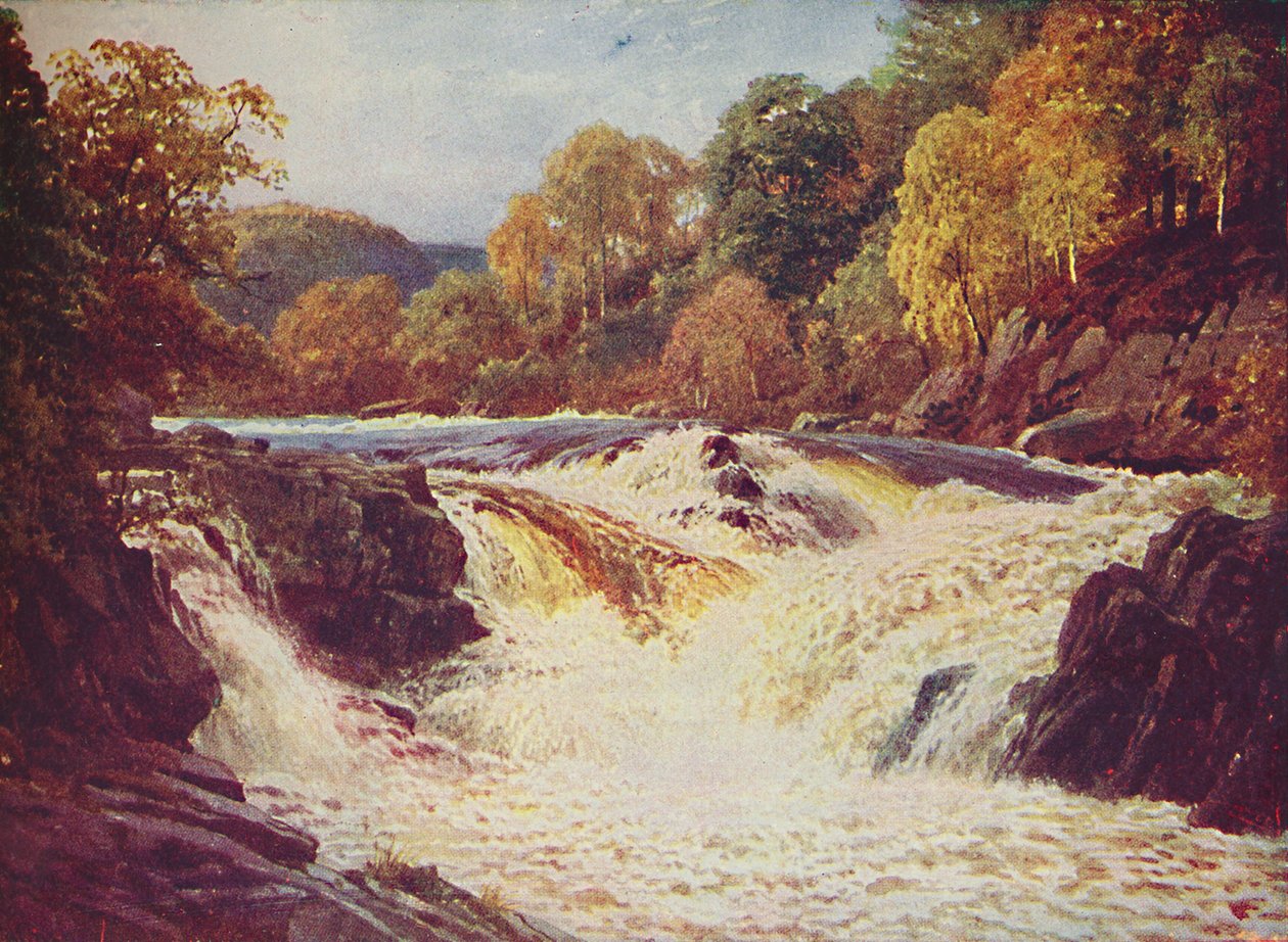 A Mountain Torrent by Harold Sutton Palmer: Fine art print