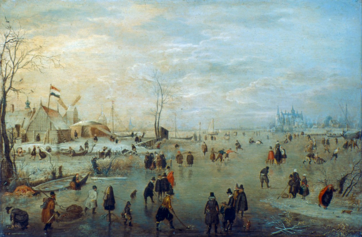 Winter Landscape by Hendrick Avercamp: Buy fine art prints