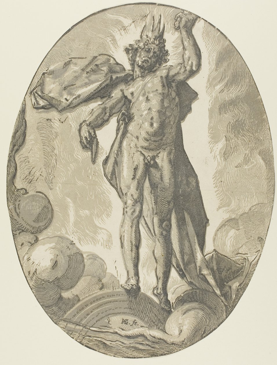 Aether, plate six from Demogorgon and the Deities