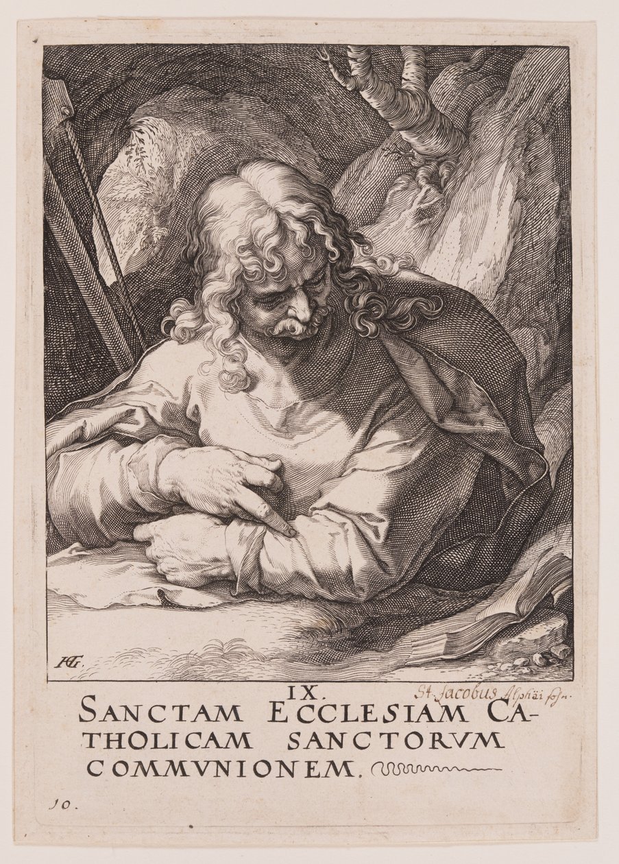 St James the Less, from Christ, the Apostles and St Paul with the Creed