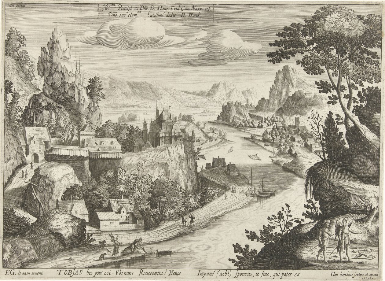 Tobias and the Angel Catching the Fish in the Tigris
