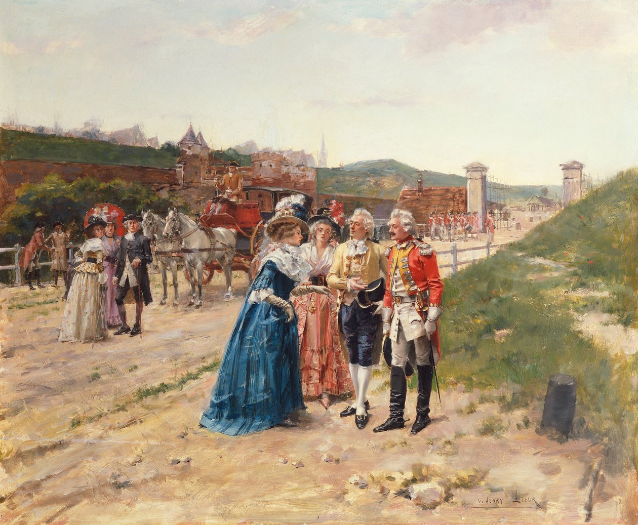 The Introduction by Henri-Victor Lesur: Buy fine art print