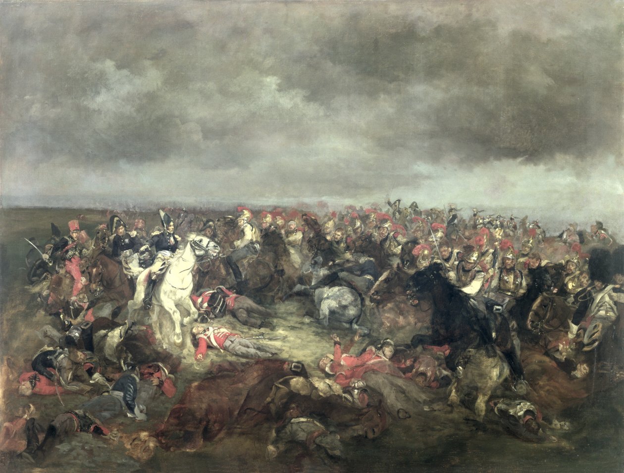 Marshal Ney at Waterloo by Henri-Louis Dupray