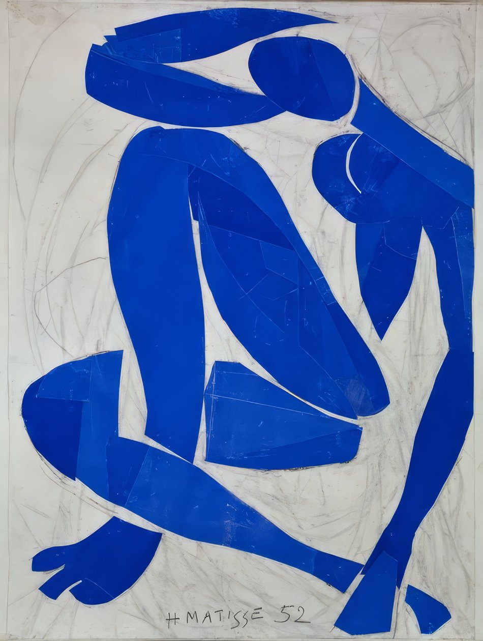 Henri Matisse / Blue Nude IV by Henri Matisse