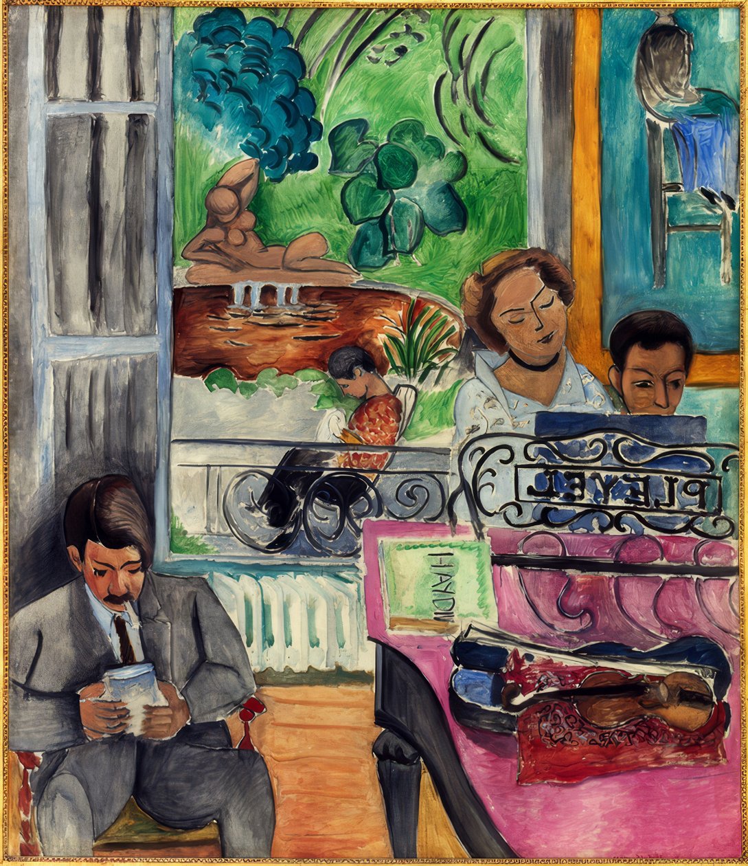The Music Lesson by Henri Matisse: Buy fine art print