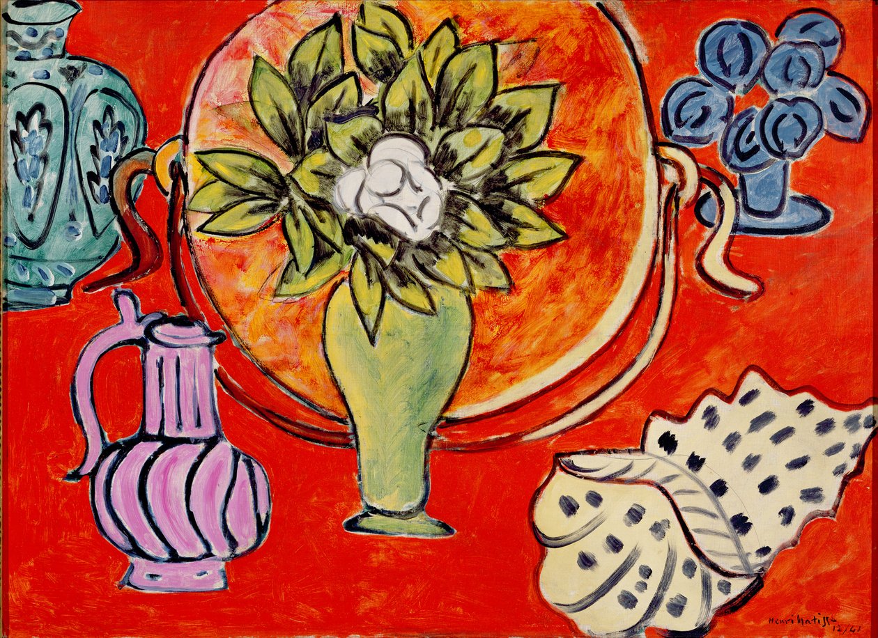 Still Life with a Magnolia by Henri Matisse