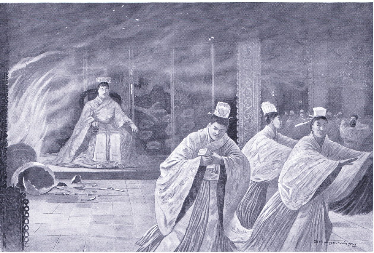 The Emperor Burns Himself in His Palace