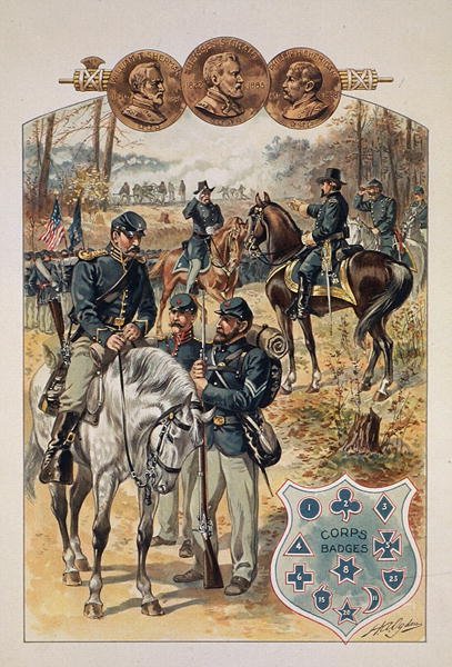 Union Uniforms and Corps Badges by Henry Alexander Ogden