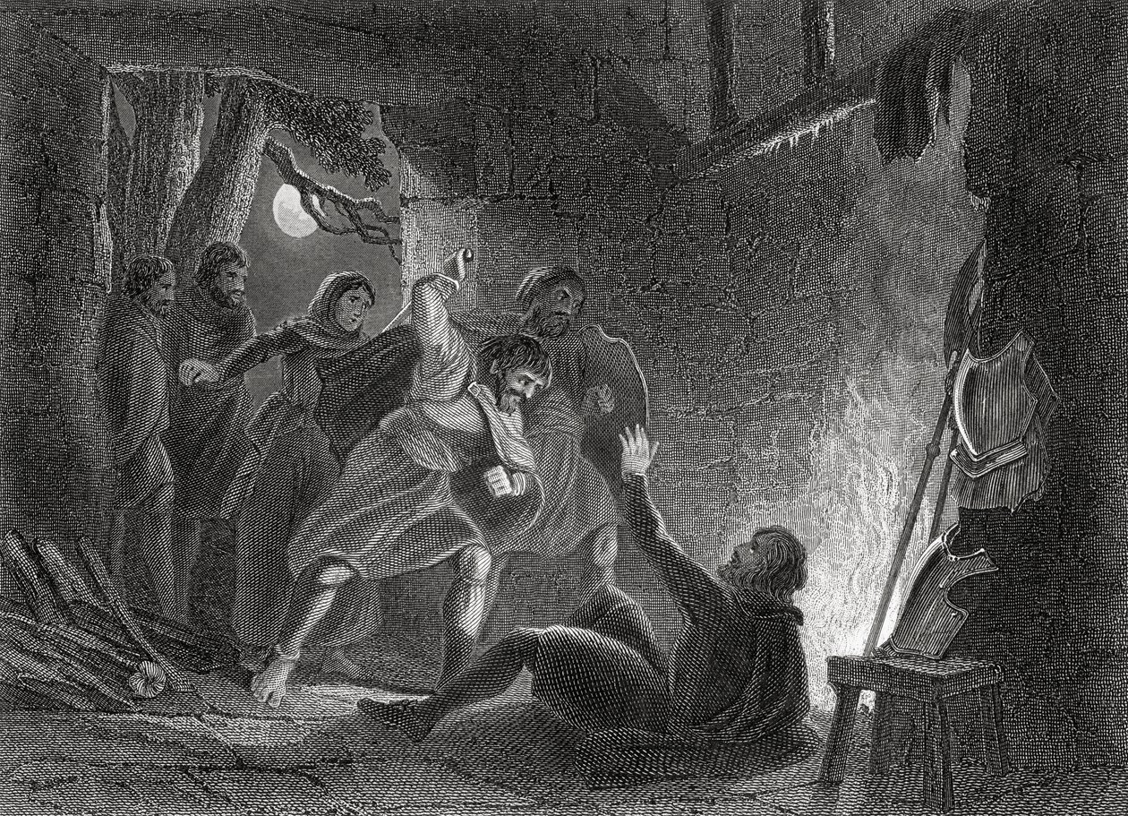 Death of the Earl of Desmond, from 'The History of Ireland' by Thomas ...
