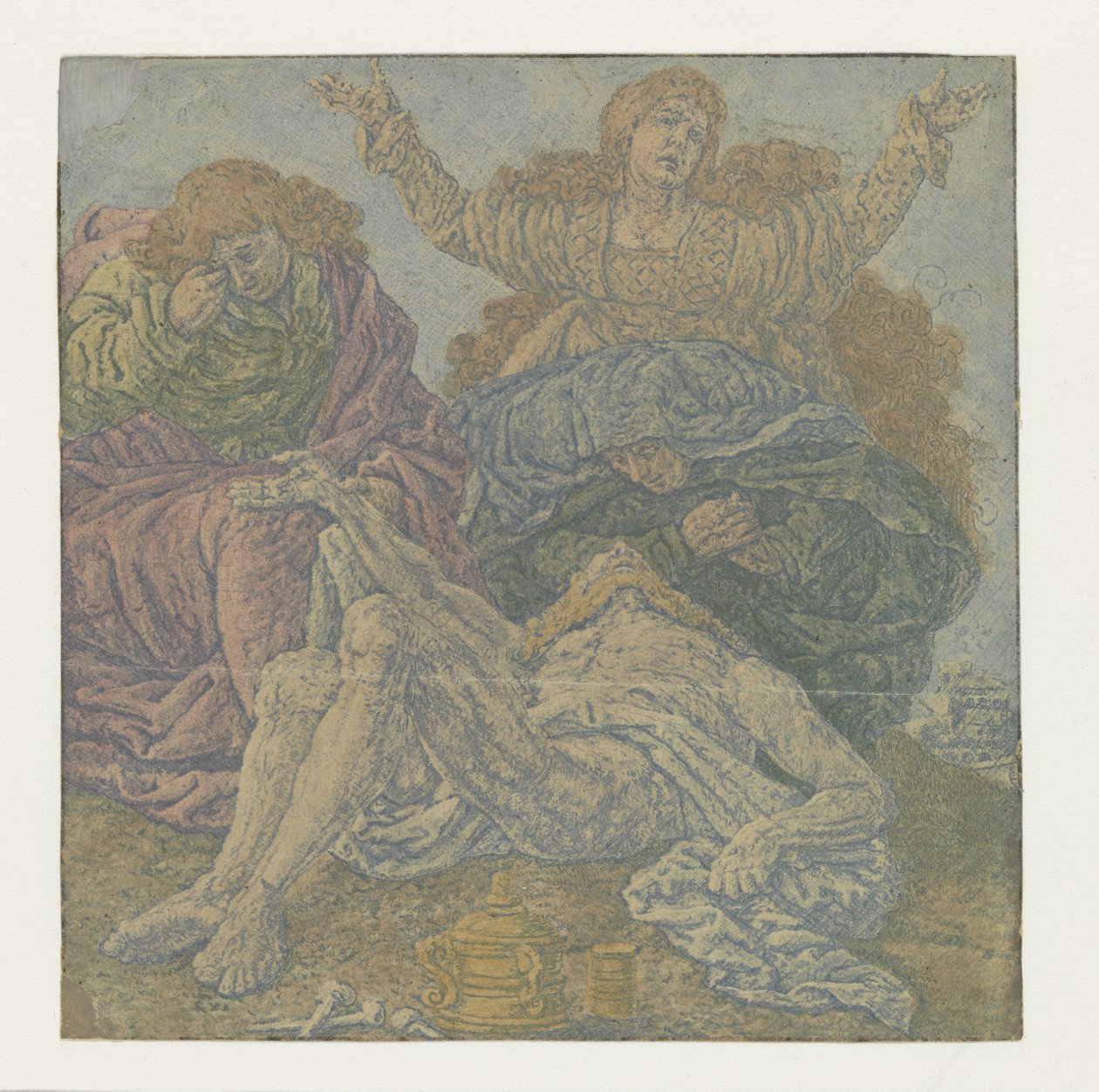 The Lamentation of Christ by Hercules Segers