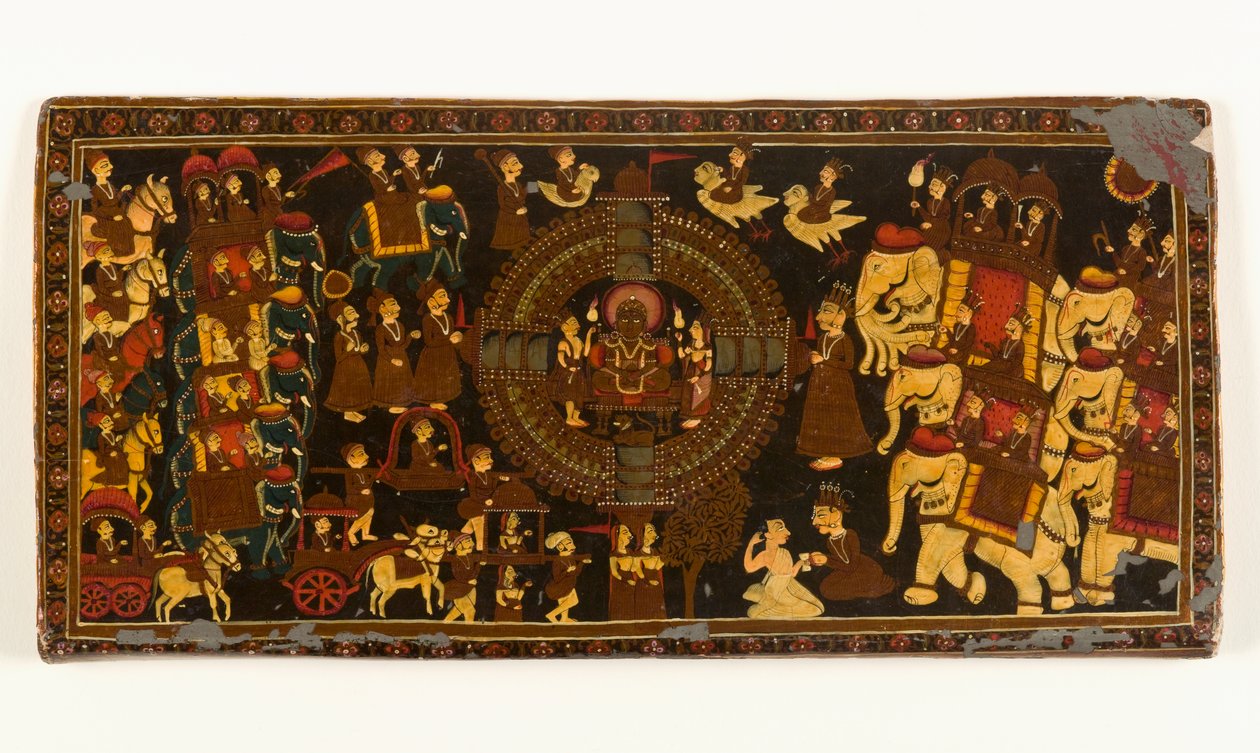 Jain Book Cover by Indian School: Premium art reproduction