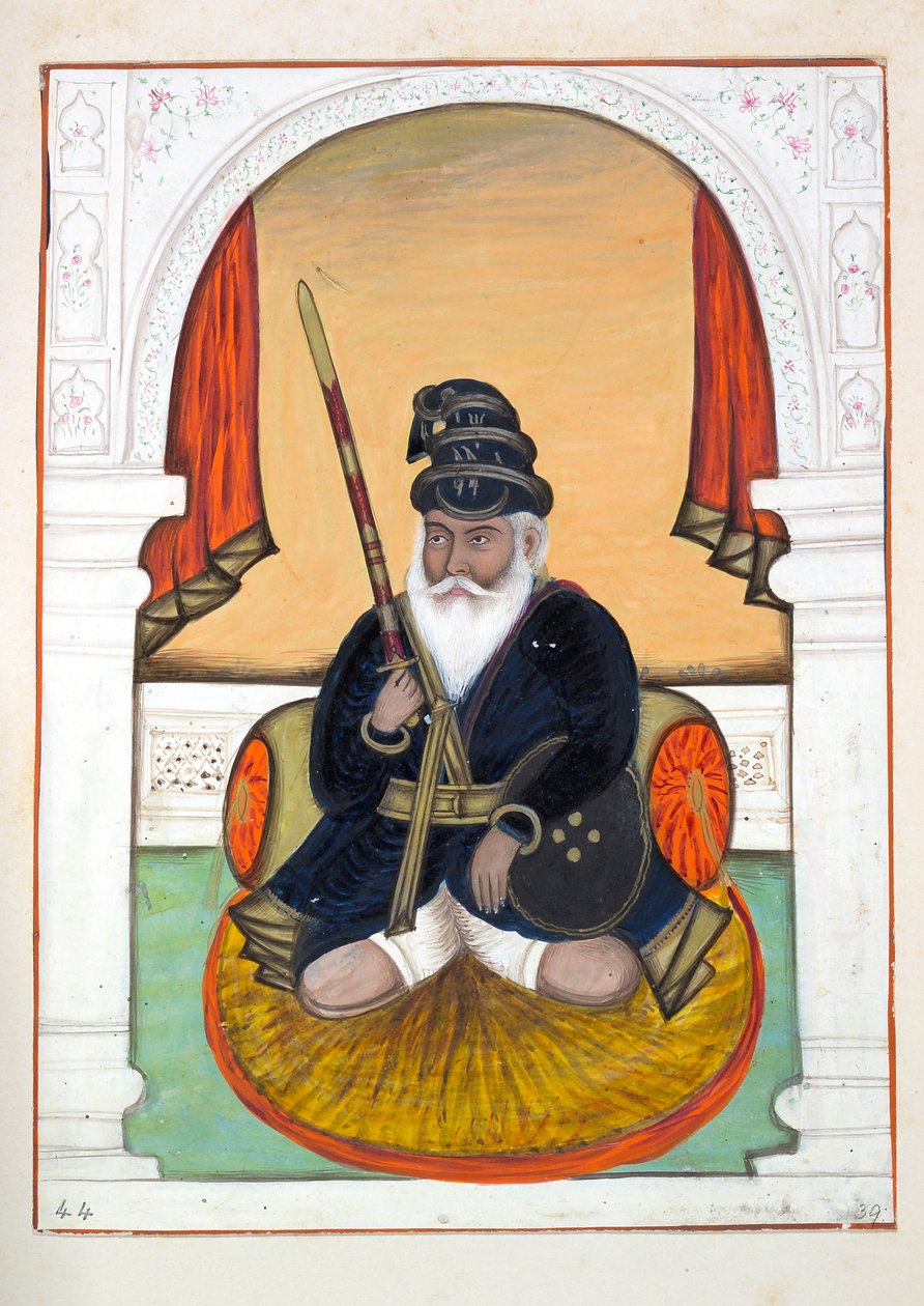 Nutta Singh Akali, from The Kingdom of the Punjab, its Rulers and Chiefs, volume II