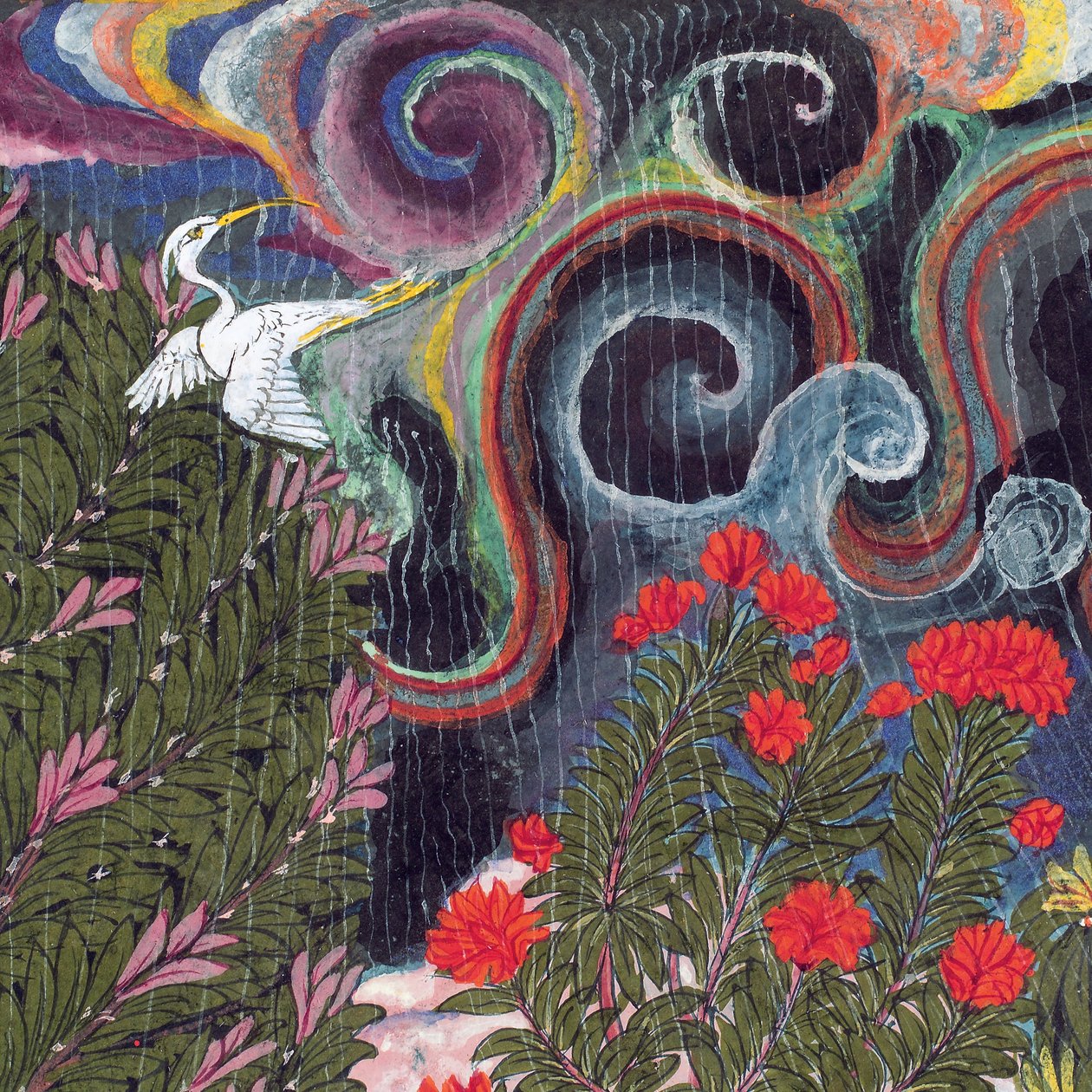 Suryamalar Ragini of Sri (detail) by Indian School