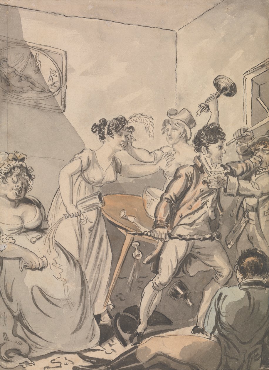 The Flight by Isaac Cruikshank: Buy fine art print