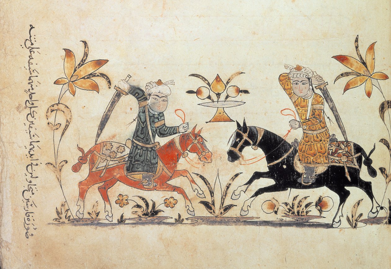 Cavalry Charge from 'Nihayat al-Sul' ('A Manual of Horsemanship and Military Practice')
