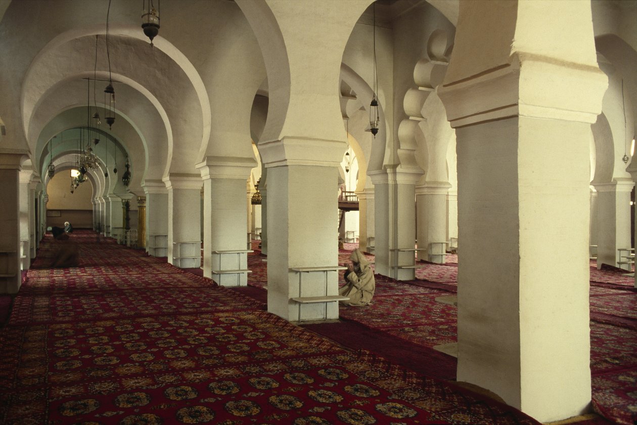 The Prayer Hall of the Great Mosque by Islamic School