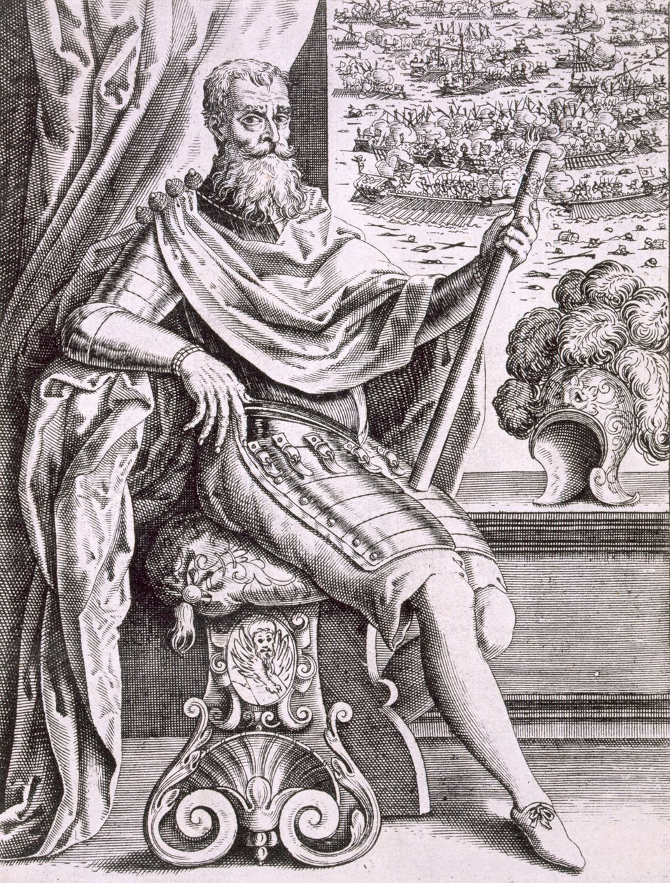 Costume and Armour of the Captain of the Venetian Armada Which Defeated ...