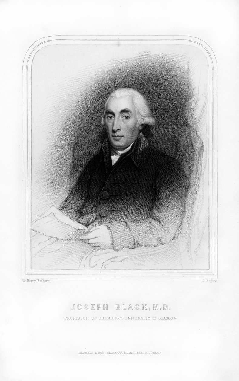 Joseph Black, Scottish Physicist and Chemist by J. Rogers