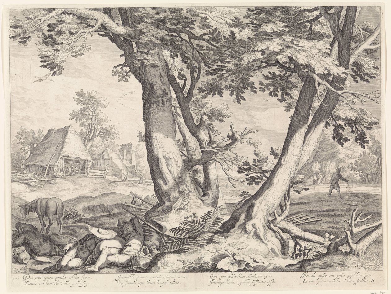 Landscape with the Parable of the Sower by Jacob Matham